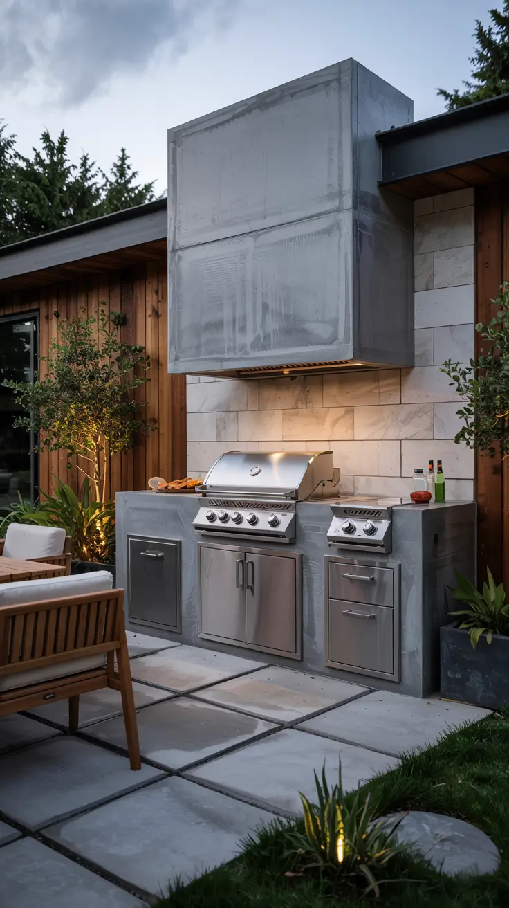 Outdoor Grill Area Ideas 2026: Backyard BBQ Stations, DIY & Covered ...