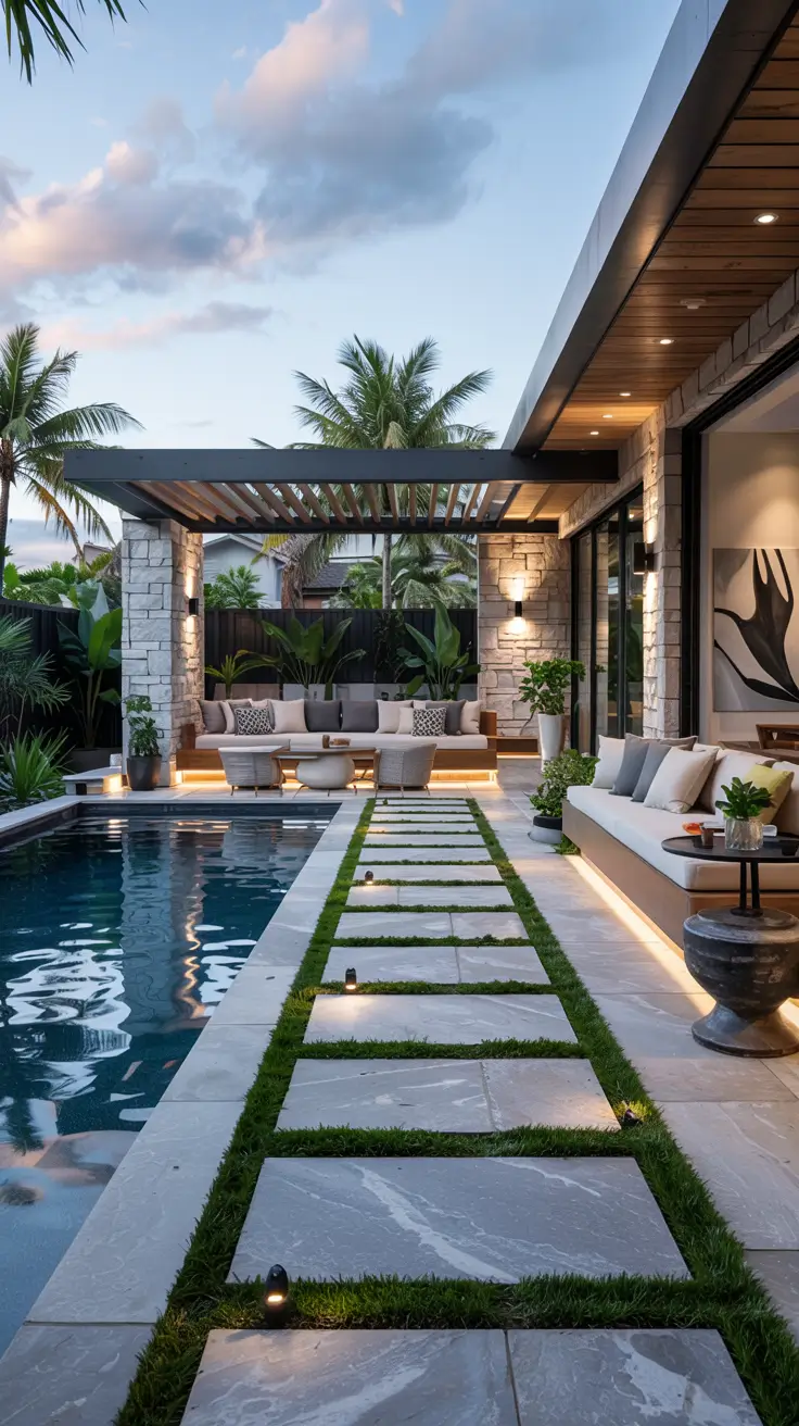 Outdoor Pool Area 2026 – Modern Backyard Ideas, Decor & Poolside Design