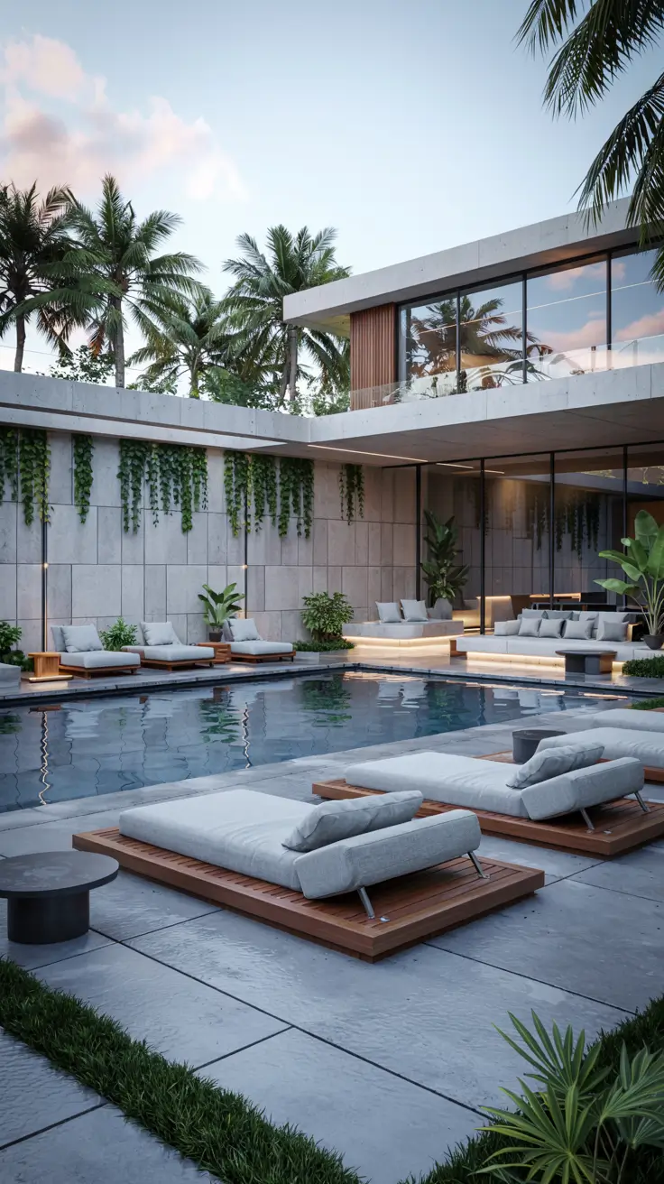 Outdoor Pool Area 2026 – Modern Backyard Ideas, Decor & Poolside Design